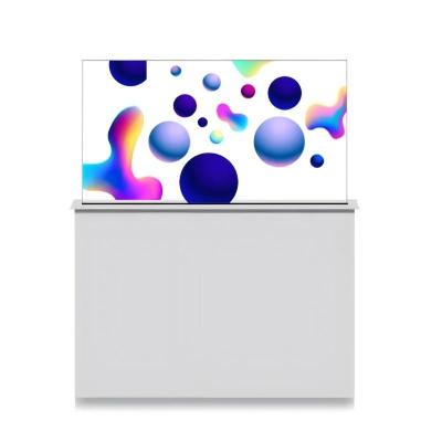 China 65 Inch Commercial Intelligent Indoor Transparent See-Through OLED Display Player for sale