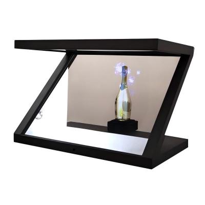 China 32 inch 180-Degree 3D Holographic Showcase Cabinet Manufacturer Museum-Grade Floating Projection Display Cabinet for sale