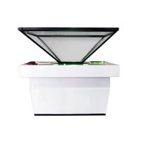 China 32 inch 180-Degree 3D Holographic Showcase Cabinet Manufacturer Museum-Grade Floating Projection Display Cabinet for sale