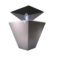 China 180-Degree And 360-Degree 3D Holographic Showcase Cabinets Customizable Transparent 3D Hologram Touch Screen for sale