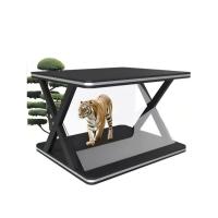 China 21.5 inch Exhibition Hall Holographic Display Device Cabinet 270-Degree Transparent Design Android Operating System for sale