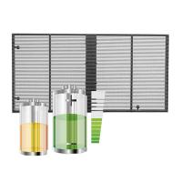 China Indoor Advertising LED Screen Film on Glass Window with Optional Windows Dual OS for sale