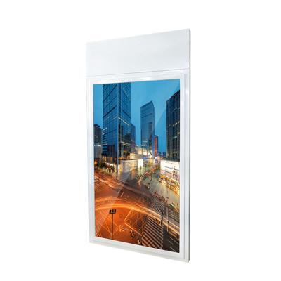 China 49 inch Dual Sided High Brightness Christmas Shop Window Digital Signage Sunlight Readable Double-sided Display for sale