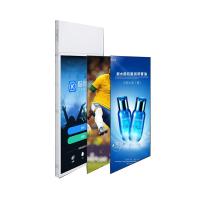 China Ultra-high Brightness 4500 Ultra Slim 55 inch Wall Mounted Advertising Lcd Display shop window display for sale