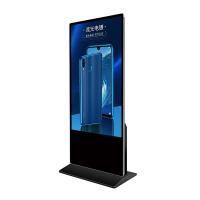 China Dual Sided Digital Signage High Brightness Integrated Double Sided Window Advertising Mobile Signage Screen for sale