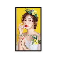 China 85 Inch Smart Interactive Touch Screen Kiosk Vertical LCD Advertising Display Wayfinding Floor Standing Advertising Signage for sale