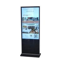 China 75 Inch 4K Ultra HD Resolution Indoor Totem Kiosk Display Digital Notice Boards for sale