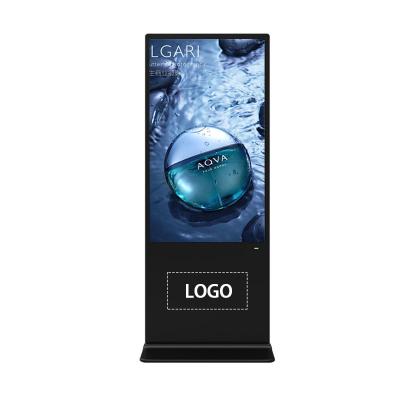 China 4K Ultra HD Resolution Indoor Vertical LCD Advertising Display Digital Signboard for sale