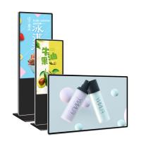 China ZXTLCD Advertising Device Floor Stand Kiosk Totem , 4K Ultra HD LCD Market Signage market signage for sale