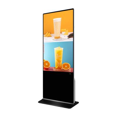 China 75 Inch Vertical Interactive Totem Touch Screen totem signage With Android Operating System totem signage for sale