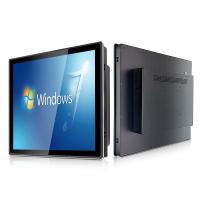 China 19 inch Thin Comercial Front Open Frame Embedded Ip65 All in One Workshop Wall-Mounted Touch Display for sale