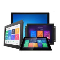 China 17 inch Full-Metal High-Definition Industrial Displays Various Embedded Resistive Touch Screen for sale