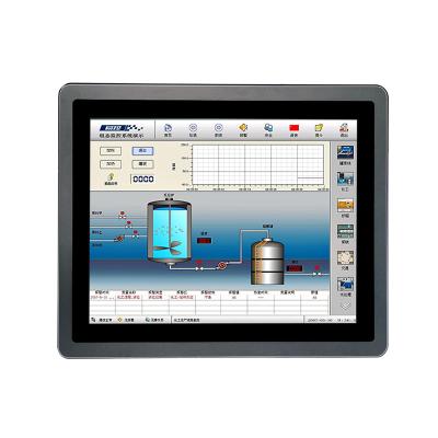 China 21.5 Inch 1920*1080 IP65 Touch Screen LCD Display Embedded PLC/Robot HMI Capacitive/Resistive Flat Panel Mount LCD Display for sale