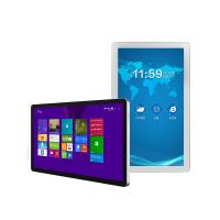 China 27 Inch Wall Mount Embedded  LCD Industrial Touch Panel PC With Printer VGA DVI Port for sale