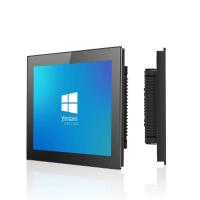 China 24 Inch Capacitive Embedded mini industrial PCs Waterproof All in One Computer Fanless Panel Pc for sale
