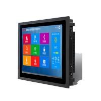 China 21.5 Inch LCD Industrial Monitor Ip65 Panel Wall Mount Embedded Capacitive Touch Screen Rear-mount Display Terminals for sale