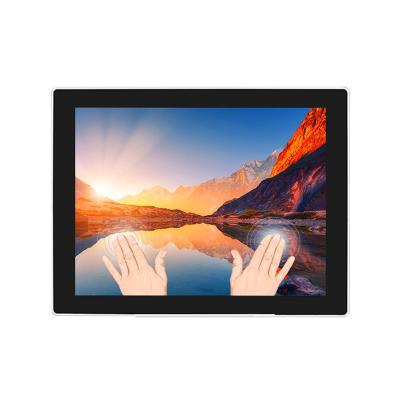 China 24 Inch Fanless Industrial Control TouchScreen Monitor Computer Manufacturer Panel Pc Embedded Win 10 11 All in One for Industrial Automation for sale