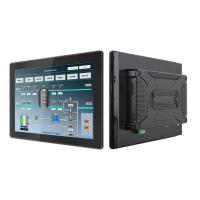 China 24 Inch Electronic Display Board for Production Workshops Embedded/wall-mounted Aluminum Alloy Industrial TouchScreen Computer for sale