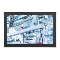 China Fully Enclosed 21.5 Inch Industrial Touchscreen All-in-One PCs Fanless Touch Intelligent Dual Network Port Industrial All in One for sale