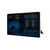 China Thin Comercial Hmi Front Open Frame Embedded Ip65 Wall Mount Small TouchScreen Display Industrial All-in-One Display and Control Device for sale