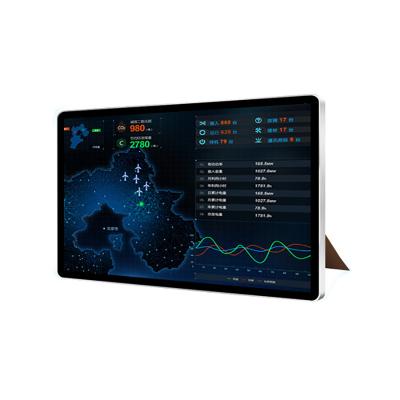 China Thin Comercial Hmi Front Open Frame Embedded Ip65 Wall Mount Small TouchScreen Display Industrial All-in-One Display and Control Device for sale