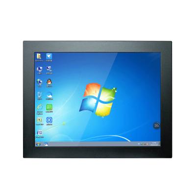 China 15 inch LCD PCAP Capacitive Monitor Wall-mounted Industrial touchscreens HD Touch Panel Mount Monitor for sale