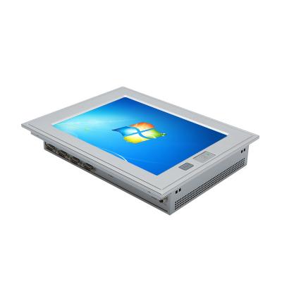 China 10.1 inch Custom IP65 IP67 1000 Nits Embedded Pc Win 10 All in One Fanless Embedded industrial all-in-one Touch Screen Device for sale