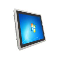 China 3mm Slim Bezel Aluminum Frame 15-inch Industrial All-in-one Computer Fanless Panel PC Resistive Capacitive TouchScreen Display for sale