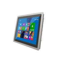China 3mm Slim Bezel Aluminum Frame 15-inch Industrial All-in-one Computer Fanless Panel PC Resistive Capacitive TouchScreen Display for sale