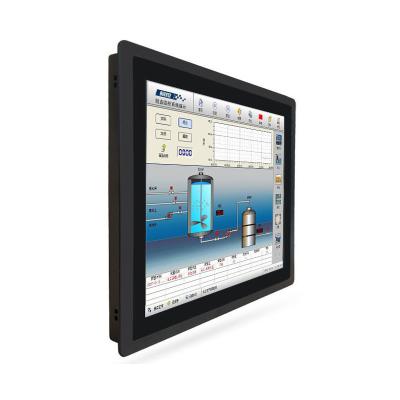 China 17 inch Industrial Touchscreen Displays All-In-One Flat Panel Fanless Capacitive Resistance Touch Computer Embedded Service Equipment for sale