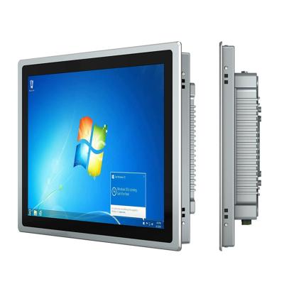 China 15.6 Inch Embedded IPS Capacitive Touch Screen Computer Monitor Wall Mount Monitor Vesa Industrial PC for sale