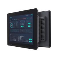 China 15.6 Inch Wall Mount Rugged Ip65 Waterproof Monitor Open Frame Touch Pc Screen Cabinet Embedded Industrial Touch Display for sale