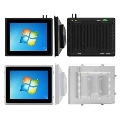 China 13.3 inch Direct Sale Low Power Consumption Control Computer HDMI Reliability Embedded Industrial-grade Touch Screen Monitor for sale