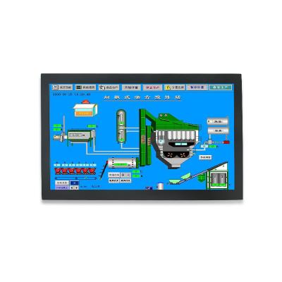 China 24 Inch HDMI  Embedded Industrial TouchScreen PC Ip65 Waterproof Capacitive 10 Point Monitor for sale