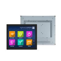 China Waterproof IP65 21.5 inch Capacitive Touchscreen Rear-mount Industrial All-in-one PCs Embedded Fanless Computer Advertising Boards for sale