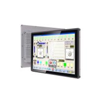 China Embed Rugged Capacitive Fanless Front USB Card Reader 15.6 inch Computer Smart Industrial TouchScreen Display for sale