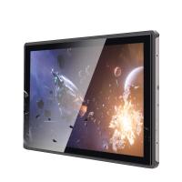 China Embed Rugged Capacitive Fanless Front USB Card Reader 15.6 inch Computer Smart Industrial TouchScreen Display for sale