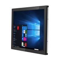 China 17 inch OEM TFT Rear-mount Aluminum Alloy Industrial Control Computer IP65 Open Frame Embedded Industrial Vertical Touchscreen Monitor Panel Pc for sale