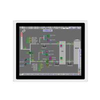 China Narrow-Bezel Industrial Embedded Displays 12.1 Inch PCAP Touch Screen Panel PC Computer for Machine Control System IPC for sale