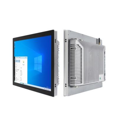 China 21.5 Inch Capacitive Touch Screen LCD Display With Win10 Ip65 Waterproof Vesa Mount Embedded industrial panel PCs for sale