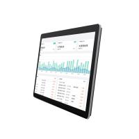 China 12.1 Inch Embedded Industrial LCD Panel PCs 12V DC Stock Computer & Accessories Usb Audio Interfac for sale