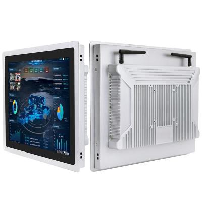 China 15 Inch Embedded Capacitive Touchscreen All-in-one Industrial Control panel IP65 Waterproof Panel Pc for sale