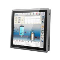 China 27 Inch Aluminum Case TFT Screen Monitor VGA Waterproof LCD Industrial Embedded Rugged TouchScreen Display for sale