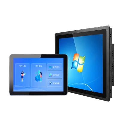 China 21.5 Inch Industrial Capacitive Monitor TouchScreen PC With Win10 Ip65 Waterproof Mount Embedded Industry Monitor for sale