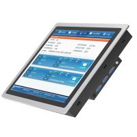 China 21.5 Inch Outdoor Waterproof Pure Flat Capacitive Fanless Industrial Panel PC 1000nits Sunlight Display USB DVI Interface New Product for sale