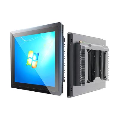 China 13.3 inch Touchscreen All-in-One PC Aluminum Alloy Case VGA Display 3G Linux Embedded Computer Kiosk Monitor Stock for sale