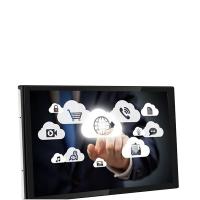 China ZXTLCD 13.3 Inch Industrial IP65 Rated True Flat Panel LCD Monitor Capacitive PCAP Fully-enclosed Touchscreen All-in-one Computers with and USB Interface for sale