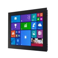 China 19 inch Wide Working Temperature IP65 Aluminium case HD LCD Open Frame Embedded Integrated Touchscreen All-in-one Fanless PC for sale