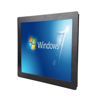 China 21.5 inch IP65 Waterproof Industrial Embedded Display Capacitive Touch Screen Resistance Mini PC Fanless HD LCD Screen for sale