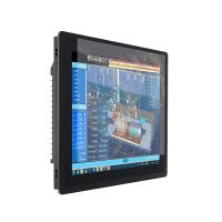 China Custom Logo Embedded All-in-One Fanless PLC Industrial Touch Display Vehicle Touch Screen Panel PC with Embedded Logo for sale
